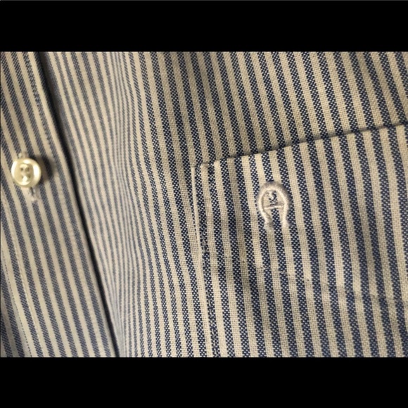 Etienne Aigner | Shirts | Vintage Etienne Aigner Bluewhite Peplum 7 ...